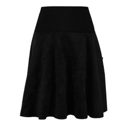 Dunkle Design Skirt 'A-Linie Fleece' female Black size M