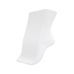 Yenita Socken Damen Gr&ouml;&szlig;e 35/38 wei&szlig;