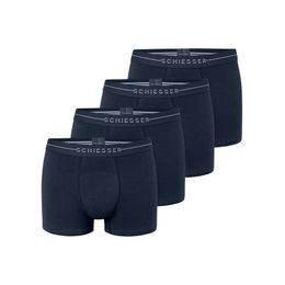 Schiesser Boxershorts 'Cotton Flex' Herren Gr&ouml;&szlig;e XXL blau