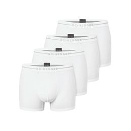 Schiesser Boxershorts 'Cotton Flex' Herren Gr&ouml;&szlig;e S wei&szlig;