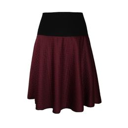 Dunkle Design Skirt 'A-Linie Jacquard' female Red size XL/XXL