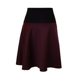 Dunkle Design Skirt 'A-Linie Jacquard' female Red size M/L