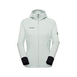 Mammut Midlayer Jacke &lsquo;Taiss Light&rsquo; mit Kapuze Damen Gr&ouml;&szlig;e M pastellgr&uuml;n