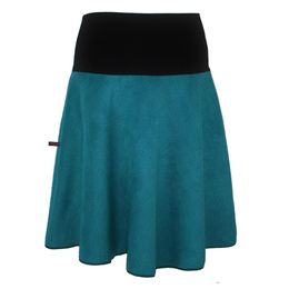 Dunkle Design Skirt 'A-Linie Fleece' female Green size XS