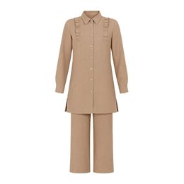 Modamihram Pantsuit female Brown size 44