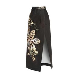 JIORO Rock 'LEO ORCHID' Damen Gr&ouml;&szlig;e 42 schwarz