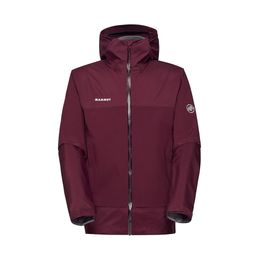 Mammut Outdoorjacke &lsquo;Ducan Guide HS&rsquo; Herren Gr&ouml;&szlig;e S bordeaux / schwarz