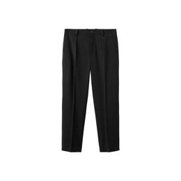Mango Man Pleat-Front Pants 'Mars' male Black size 48