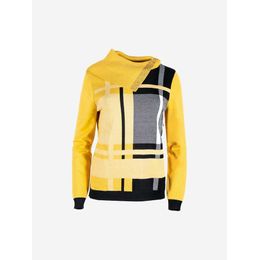 Passioni Sweatshirt female Yellow size M