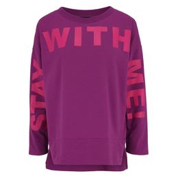 Doris Streich Sweatshirt female Purple size 40