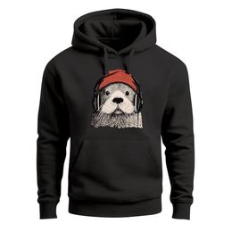Neverless Sweatshirt 'Otter' male Black size XXL