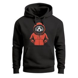 Neverless Sweatshirt 'Bear Hoodie' Herren Gr&ouml;&szlig;e XXXL schwarz