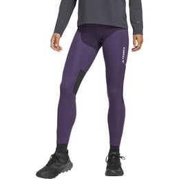 adidas terrex Lauftights 'XPERIOR' Damen Gr&ouml;&szlig;e XL dunkellila / schwarz