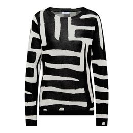 Cecil Pullover Damen Gr&ouml;&szlig;e M schwarz / wei&szlig;