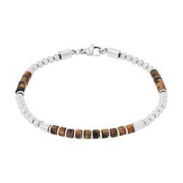 Amor Bracelet male Brown, Silver size One Size