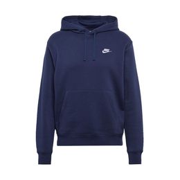 Nike Sportswear Sweatshirt 'Club Fleece' Herren Gr&ouml;&szlig;e S dunkelblau / wei&szlig;