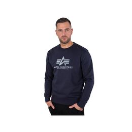 Alpha Industries Sweatshirt 'Basic Reflective' male Blue size XXL