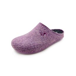 THIES Hausschuh 'THIES 1856 Recycled PET Slipper' Damen Gr&ouml;&szlig;e 40 aubergine