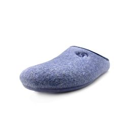 THIES Hausschuh 'THIES 1856 Organic Slipper' Damen Gr&ouml;&szlig;e 42 blau