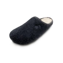 THIES Hausschuh 'Organic Slipper' Damen Größe 39 dunkelgrau