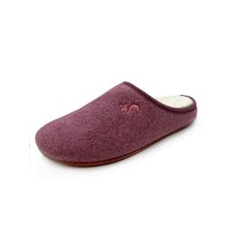 THIES Hausschuh 'Organic Slipper' Damen Gr&ouml;&szlig;e 37 bordeaux