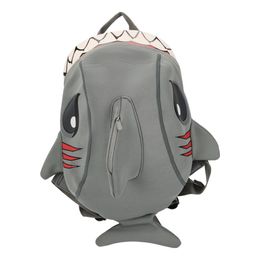 Crazy Safety 3D-Hai-Rucksack 'Shark' Jungen Gr&ouml;&szlig;e One Size grau