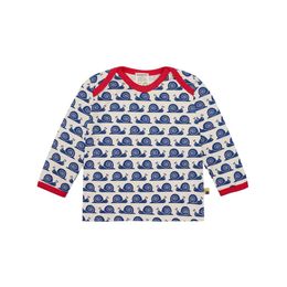 loud + proud Shirt 'Schnecken' girl Blue size 122/128