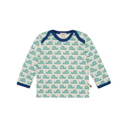 loud + proud Shirt 'Schnecken' girl Green size 110/116