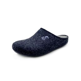 THIES Hausschuh 'Recycled PET Slipper' Damen Gr&ouml;&szlig;e 42 dunkelblau
