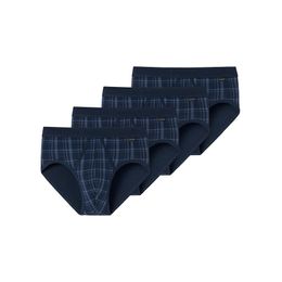 Schiesser Panty 'Original Classics Feinripp' male Blue size 3XL