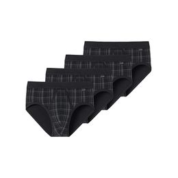 Schiesser Panty 'Original Classics Feinripp' male Black size 3XL