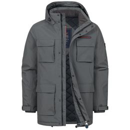 Kronstadt Winterjacke ' Harrington ' Herren Gr&ouml;&szlig;e XL dunkelgrau