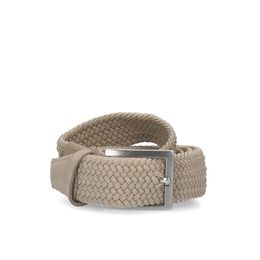 Manfield Belt male Beige size One Size
