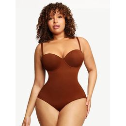 F&eacute;minit&eacute; Fatale Shaping Top 'AMIRA' female Brown size XXS/XS