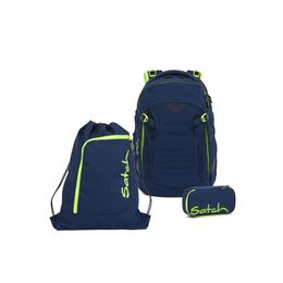 Satch Backpack 'Satch Match Schulrucksack Set 3tlg' girl Blue size B: 45 cm x H: 31.5 cm x T: 16 cm