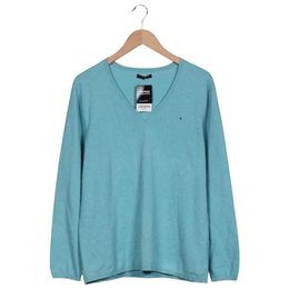 Tommy Hilfiger Pullover Damen Gr&ouml;&szlig;e XL Second Hand hellblau