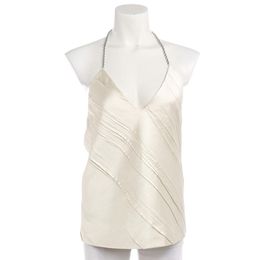 Sportmax Top / Seidentop Damen Gr&ouml;&szlig;e S Second Hand creme
