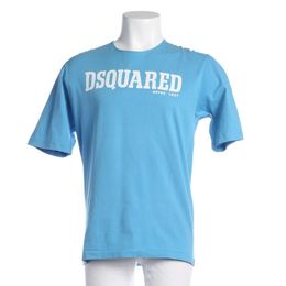 Dsquared2 T-Shirt Herren Gr&ouml;&szlig;e S Second Hand blau