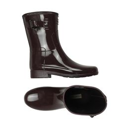 Hunter Stiefelette Damen Gr&ouml;&szlig;e 37 Second Hand bordeaux
