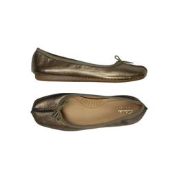 Clarks Ballerina Damen Gr&ouml;&szlig;e 37.5 Second Hand gold