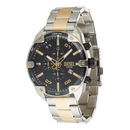 Diesel Analog Watch male Gold, Silver size One Size