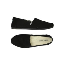 Toms Shoes TOMS Halbschuh Damen Gr&ouml;&szlig;e 42 Second Hand schwarz