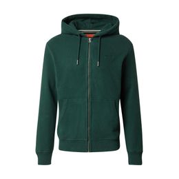 Superdry & Co Zip-Up Hoodie 'ESSENTIAL' male Green size L