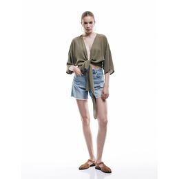 KOTON Bluse Damen Größe S/M khaki