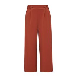 Qs Pleat-Front Pants female Red size 44
