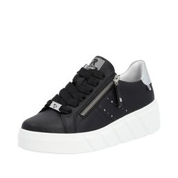 Rieker Sport Sneaker Damen Größe 36 schwarz / weiß