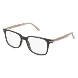 Fielmann BD 580 FLEX CL ALBERT Brille Herren | Fassung: Vollrand, Quadratisch, Schwarz Braun