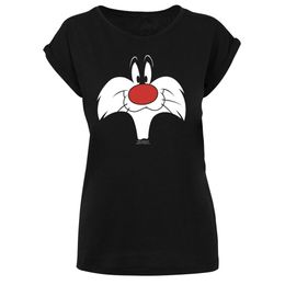 F4NT4STIC T-Shirt 'Looney Tunes' Damen Gr&ouml;&szlig;e XS rot / schwarz / wei&szlig;