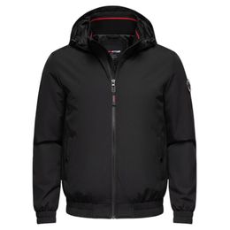 Ombre Jacke 'OM-JANP-0222' Herren Gr&ouml;&szlig;e XXL schwarz