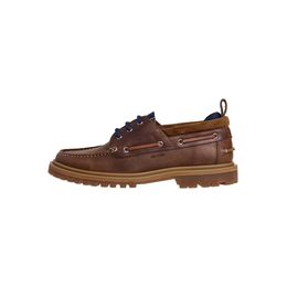 Pepe Jeans Schnürschuh 'ROB DECK M' Herren Größe 45 braun
